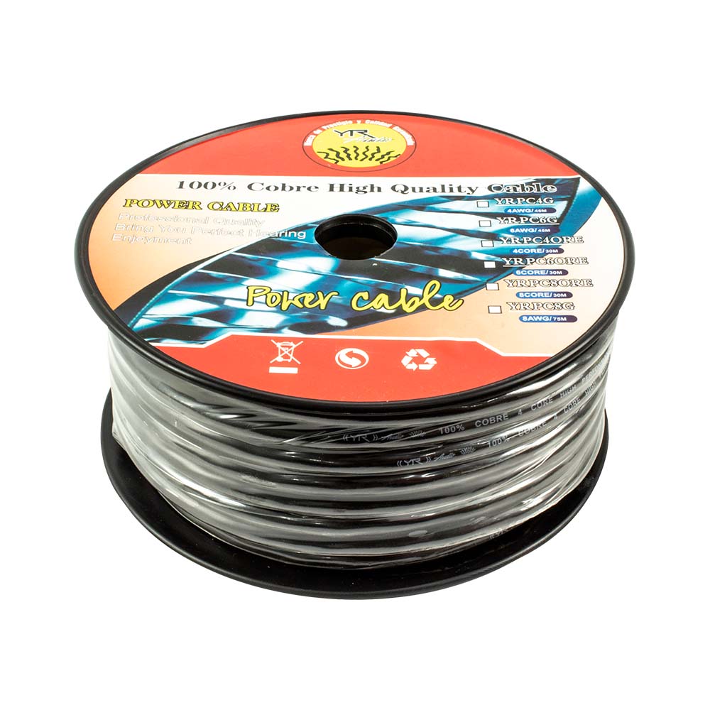 4 CABLES | YRPC4ORE COBRE CU 30M 100FT | 5726 - YR AUDIO