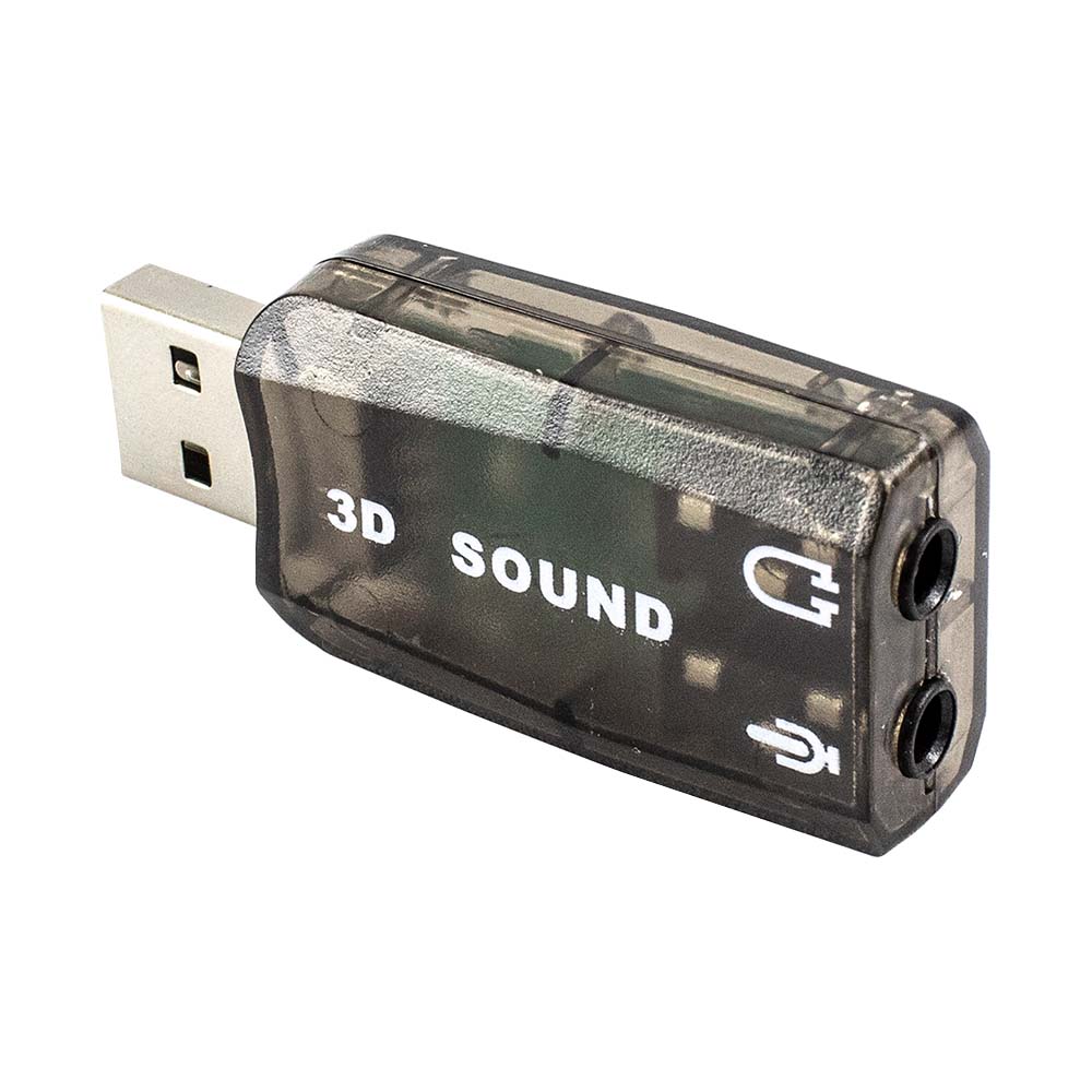 TARJETA USB DE AUDIO PARA COMPUTADORA | 6264 - YR AUDIO